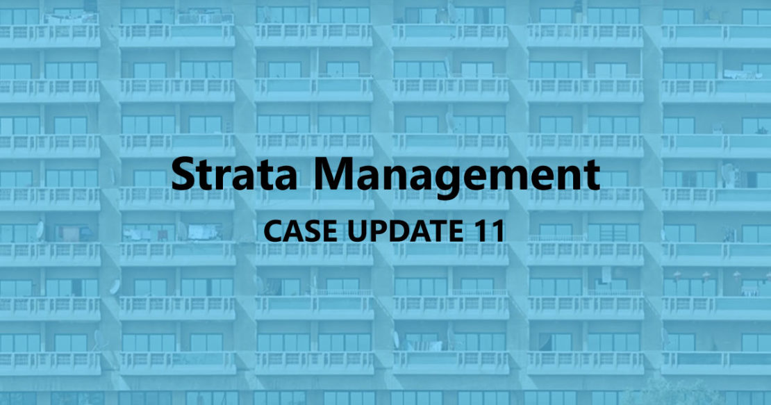 Strata Management Case Updates 11 - How can one stop AirbnB or short ...