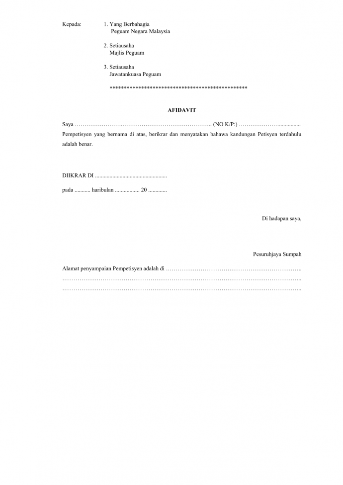 Borang Chambering 1-8 - BurgieLaw