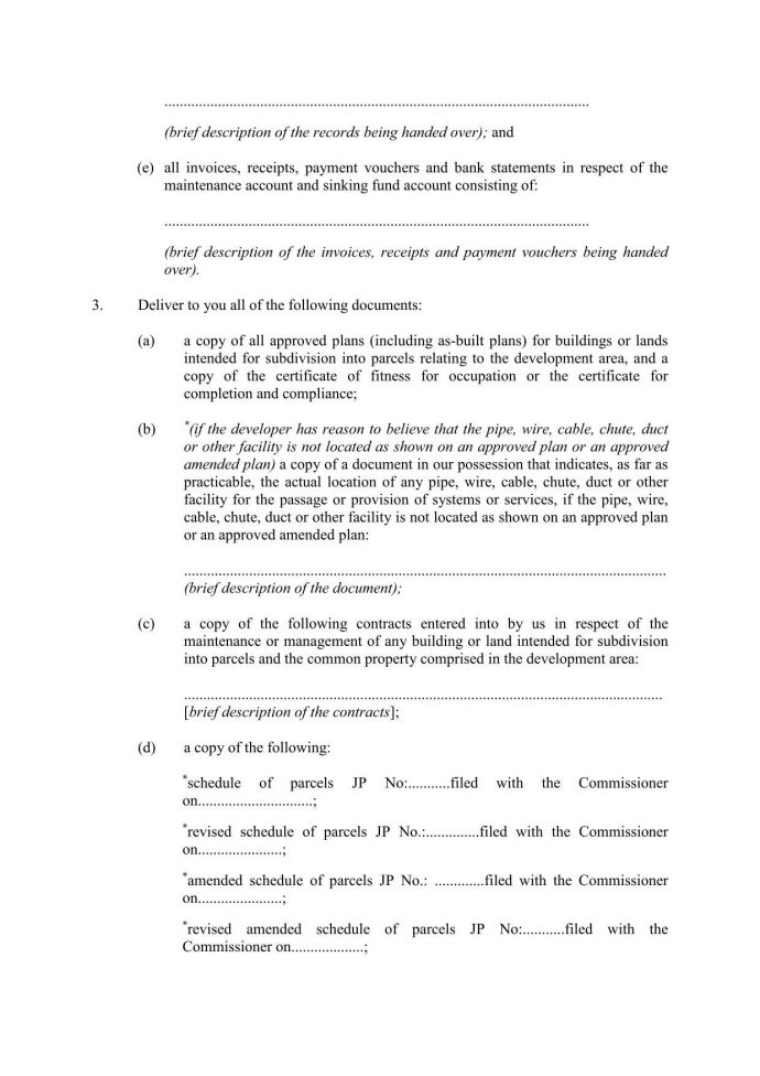 Strata Management Form 4 - BurgieLaw