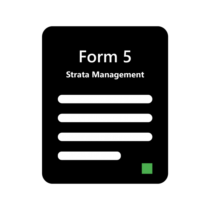 Strata Management Form 5A - BurgieLaw