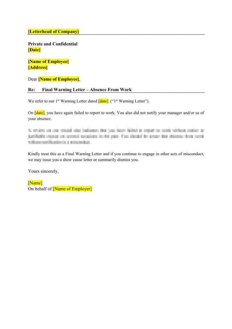 [16-in-1] Employment Letter Templates - BurgieLaw