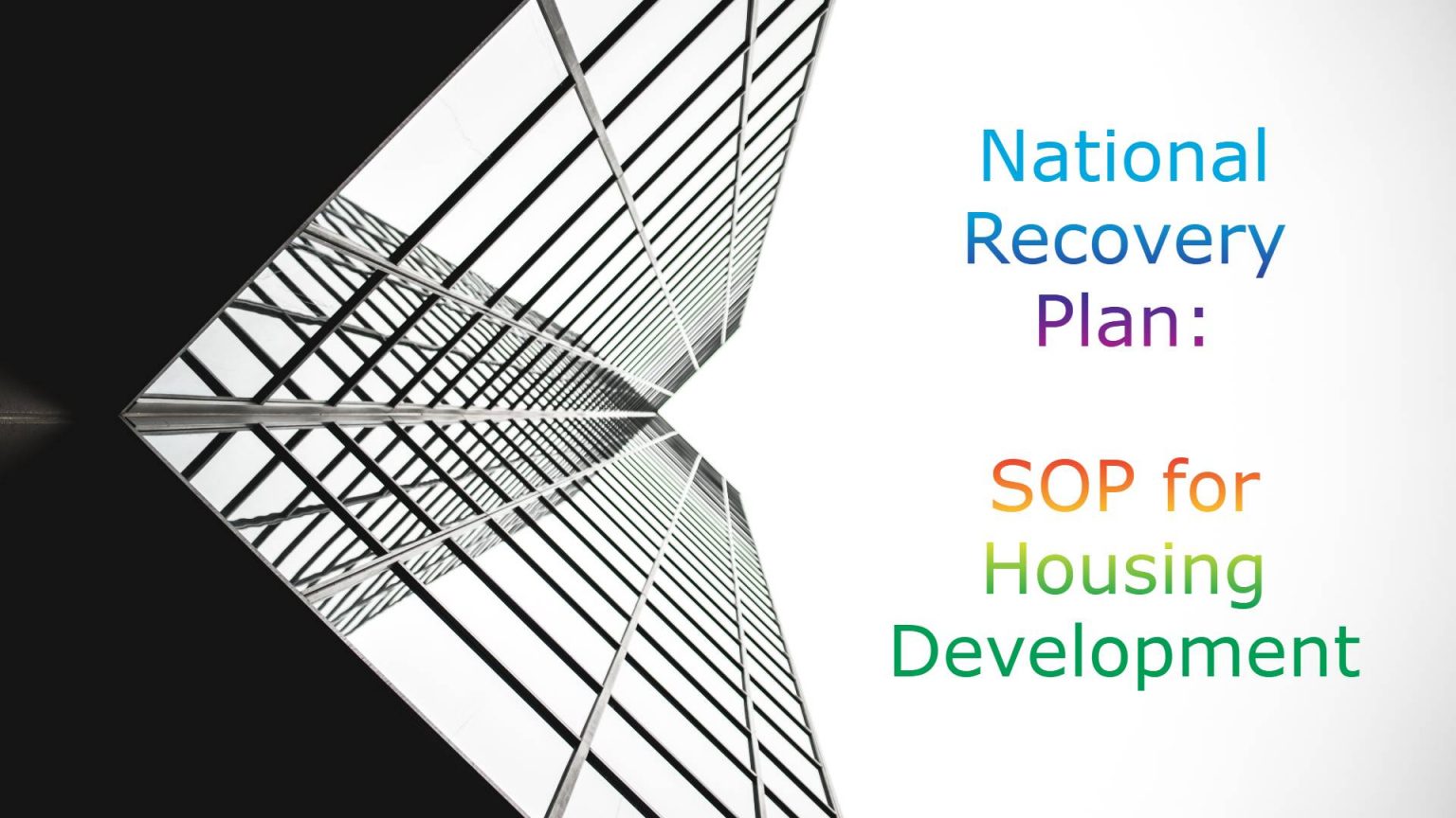 National Recovery Plan: SOP for Housing Development (Is a Developer ...